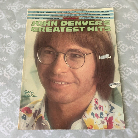 Other | Vintage John Denvers Greatest Hits Piano Songbook Volume 2 1977 ...